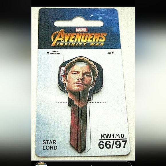 Marvel | Other | Avengers Infinity War Star Lord Gotg Photo Door Lock ...